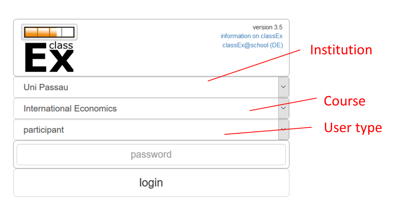 classEx – Interactive Experiments with Mobile Devices